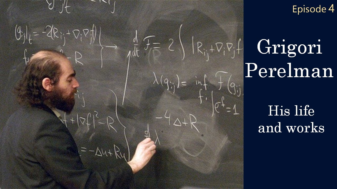 Perelman Perelman Mathematician Perelman Lecture Poincare