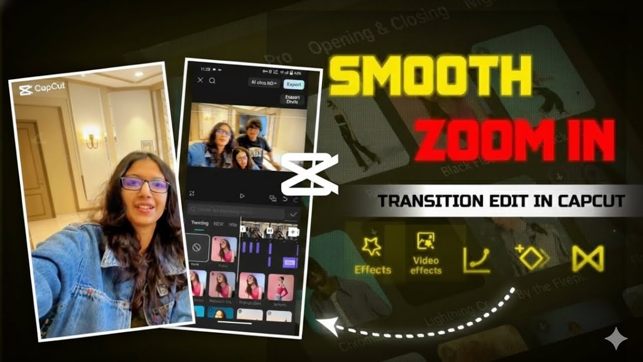 How To Make Smooth Zoom In Transition In Capcut Full Step By Step