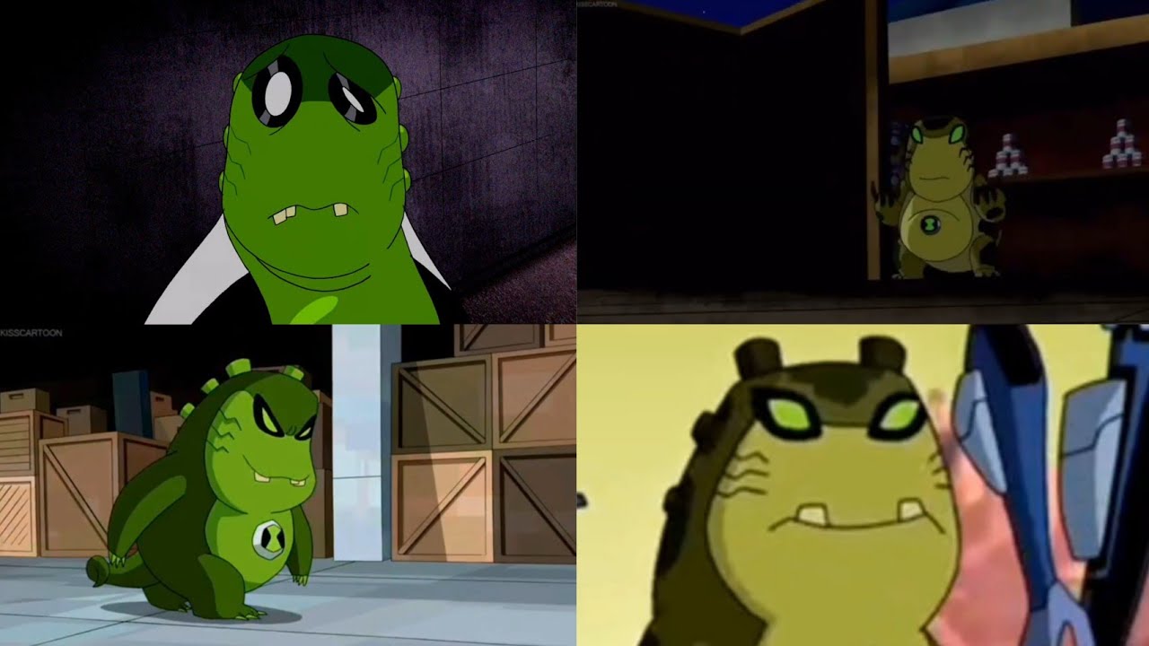 Ben 10 All Perk And Murk Upchuck Transformations Classic Omniverse