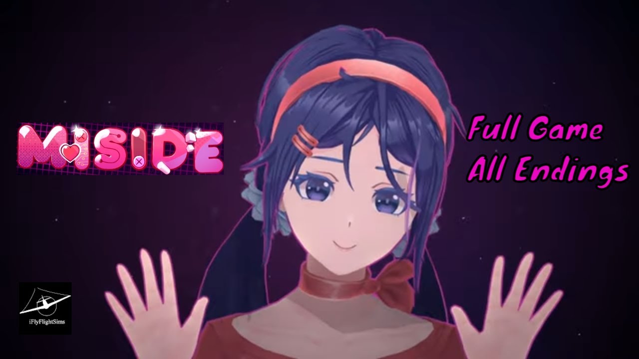 Miside Full Game Walkthrough All Three Endings 1440p 60fps Miside