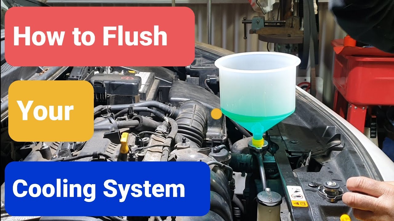 How To Flush Bleed Your Cooling System Youtube