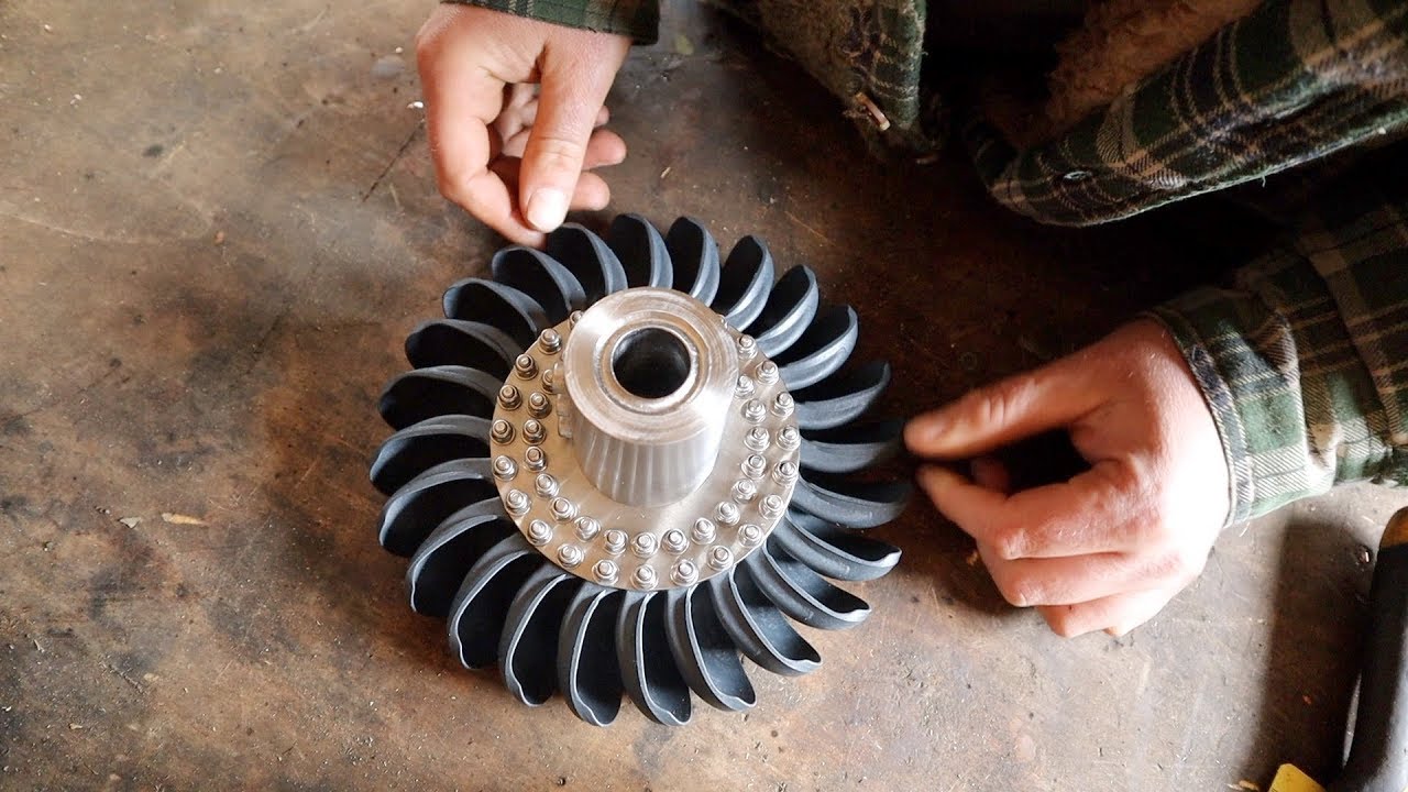 4 Nozzle Off Grid Micro Hydro Turgo Turbine Part 2 Machining