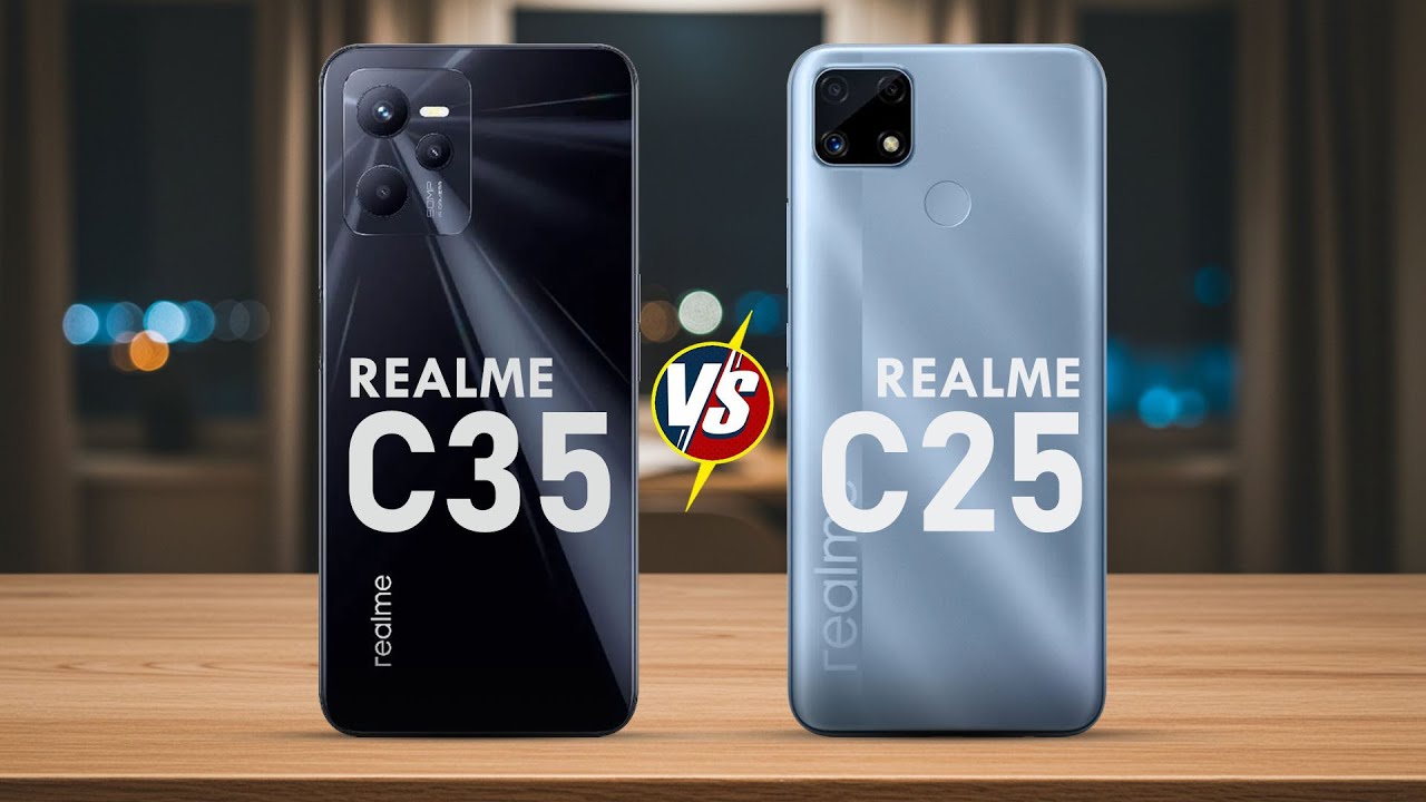 Realme C35 Vs Realme C25 Youtube