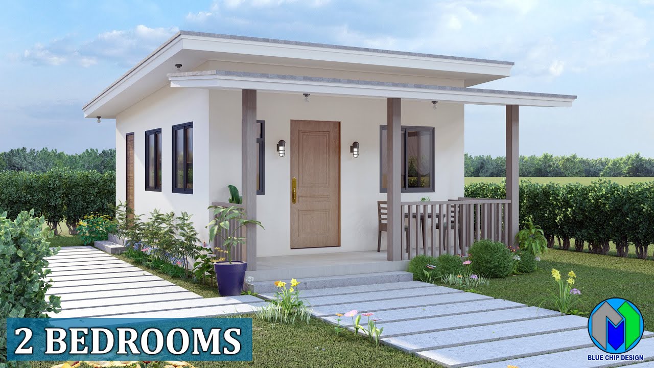 Small House Design 40sqm 2 Bedrooms Youtube
