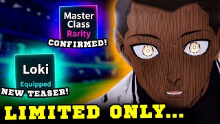 Loki Will Be Limited New Teaser Masterclass Rarity And Event Blue Lock ...
