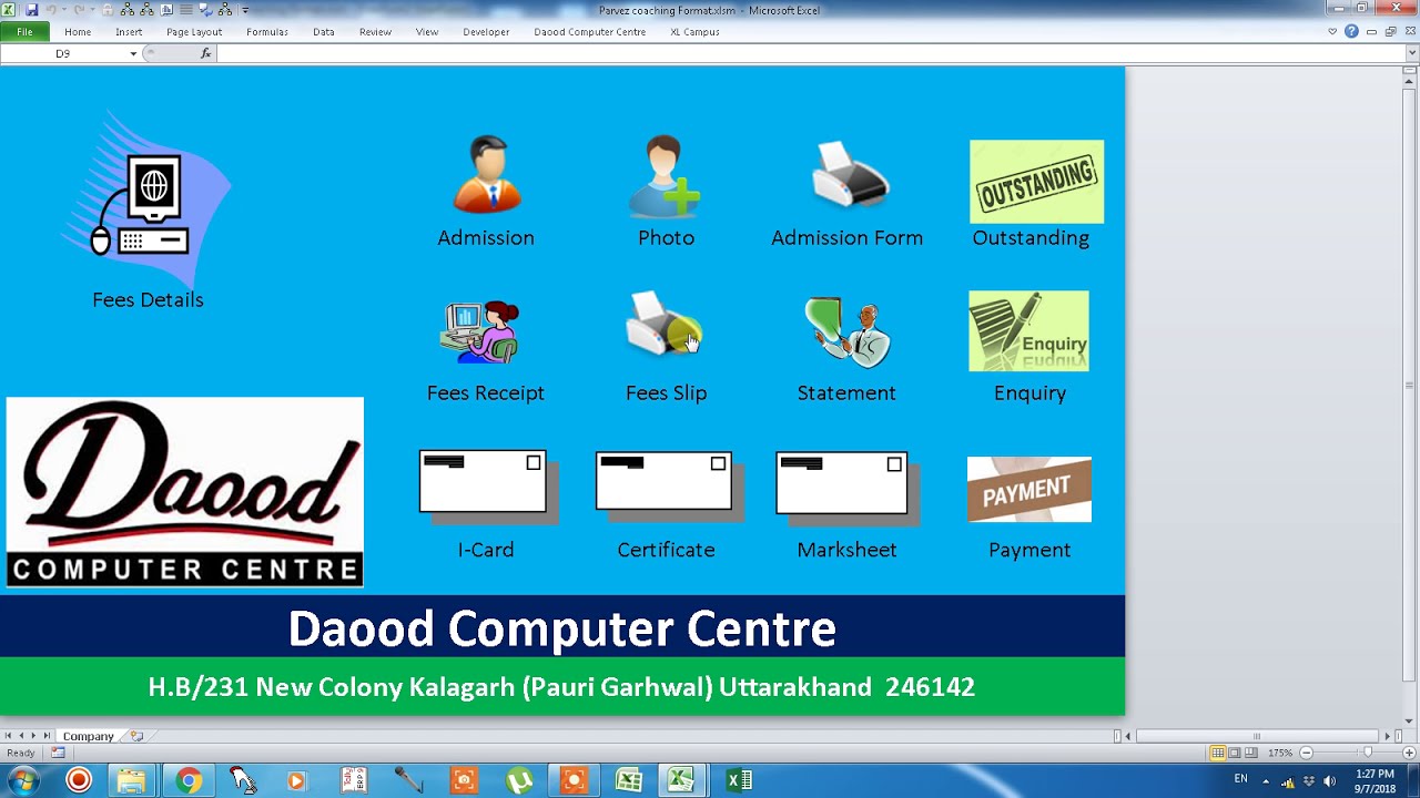 Institute Management Excel Software To Understand Youtube