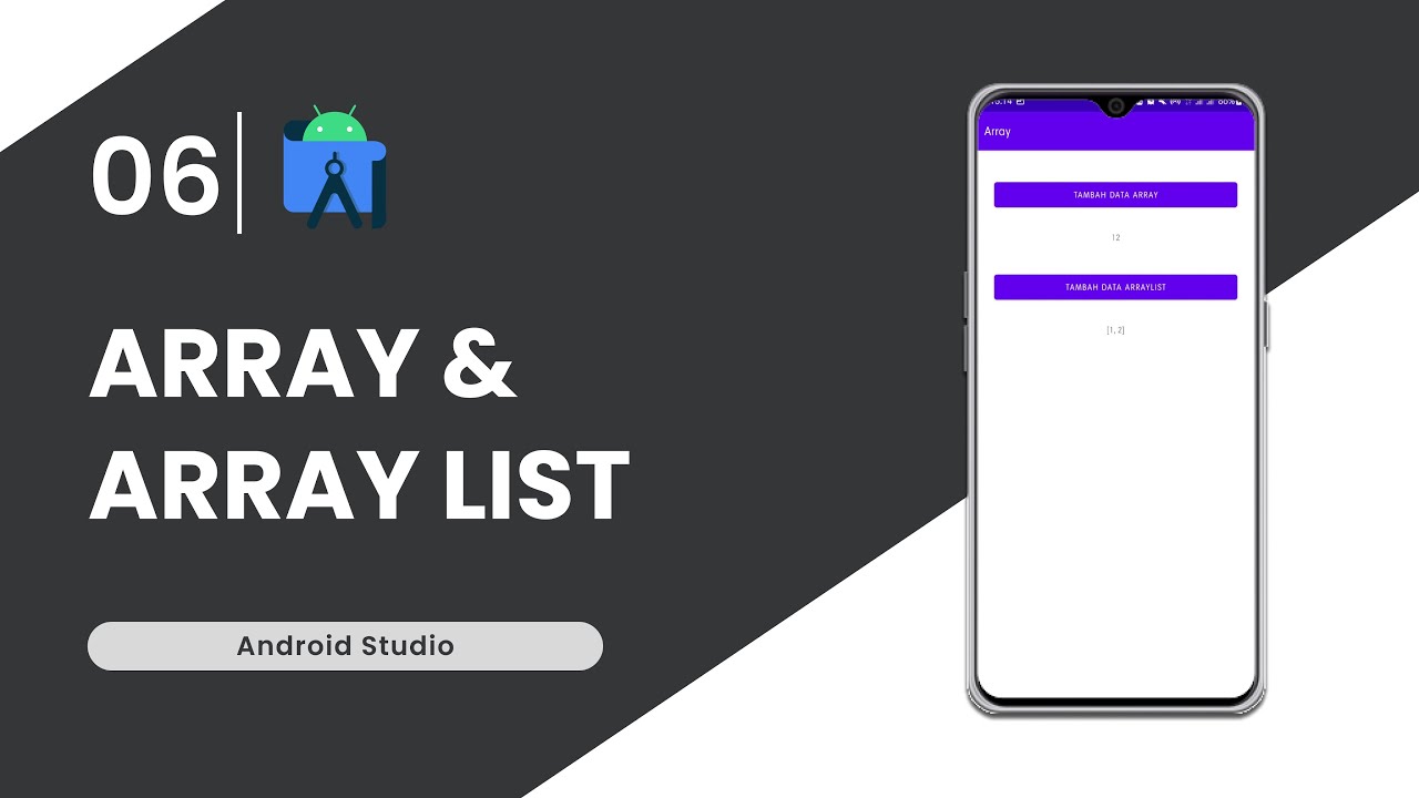 Array Arraylist Android Studio Youtube