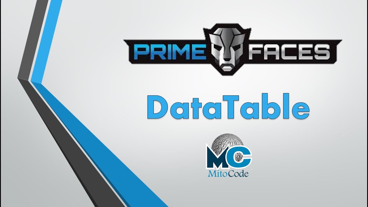 Primefaces Datatable Youtube