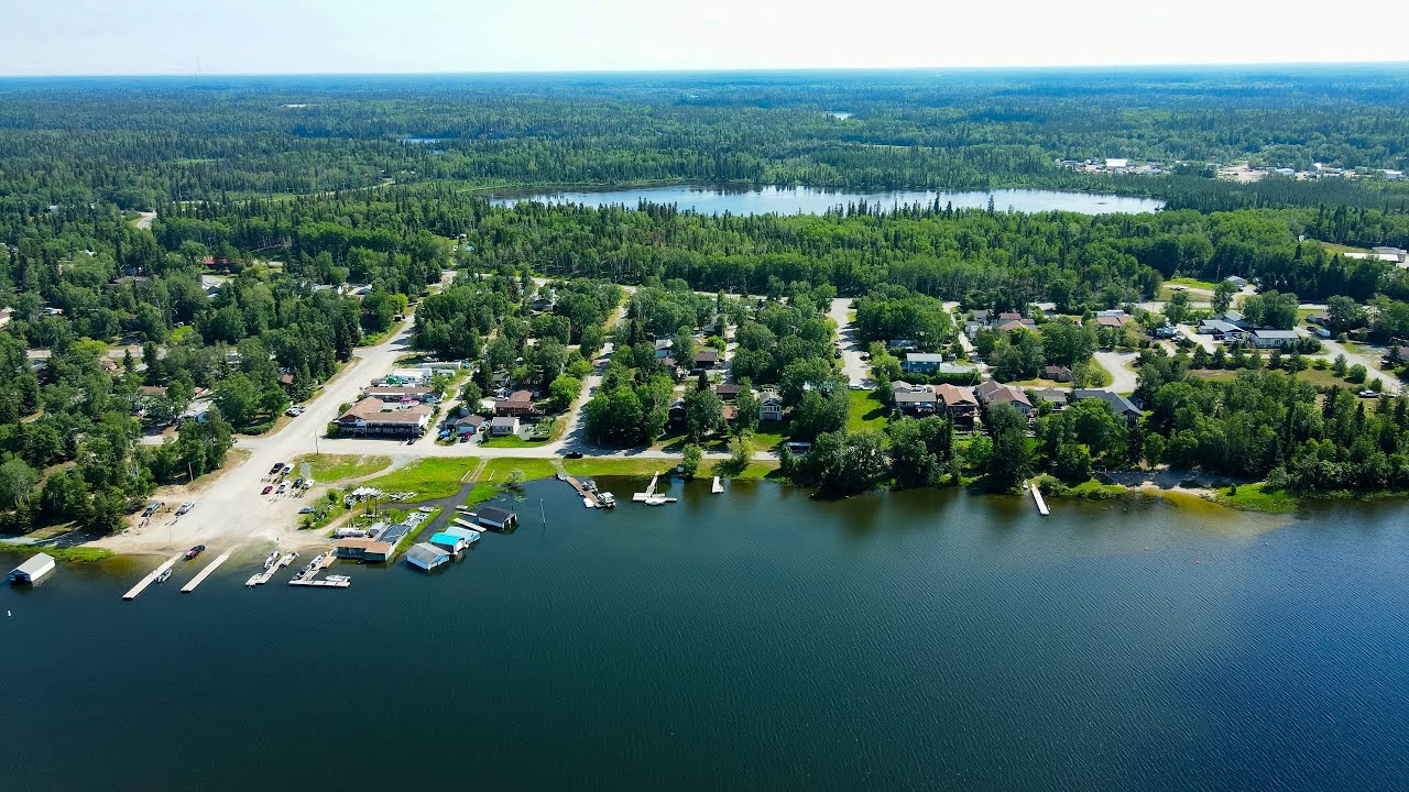 Denare Beach Northern Saskatchewan Summer Days Aerial Views Youtube