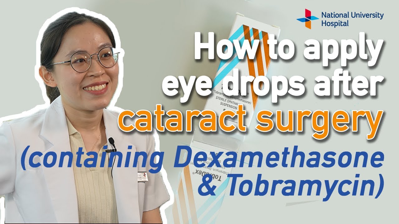 Using Eye Drops After Cataract Surgery
