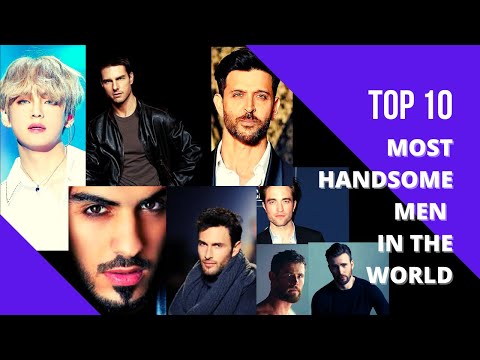 Top 10 Most Handsome Men In The World Youtube