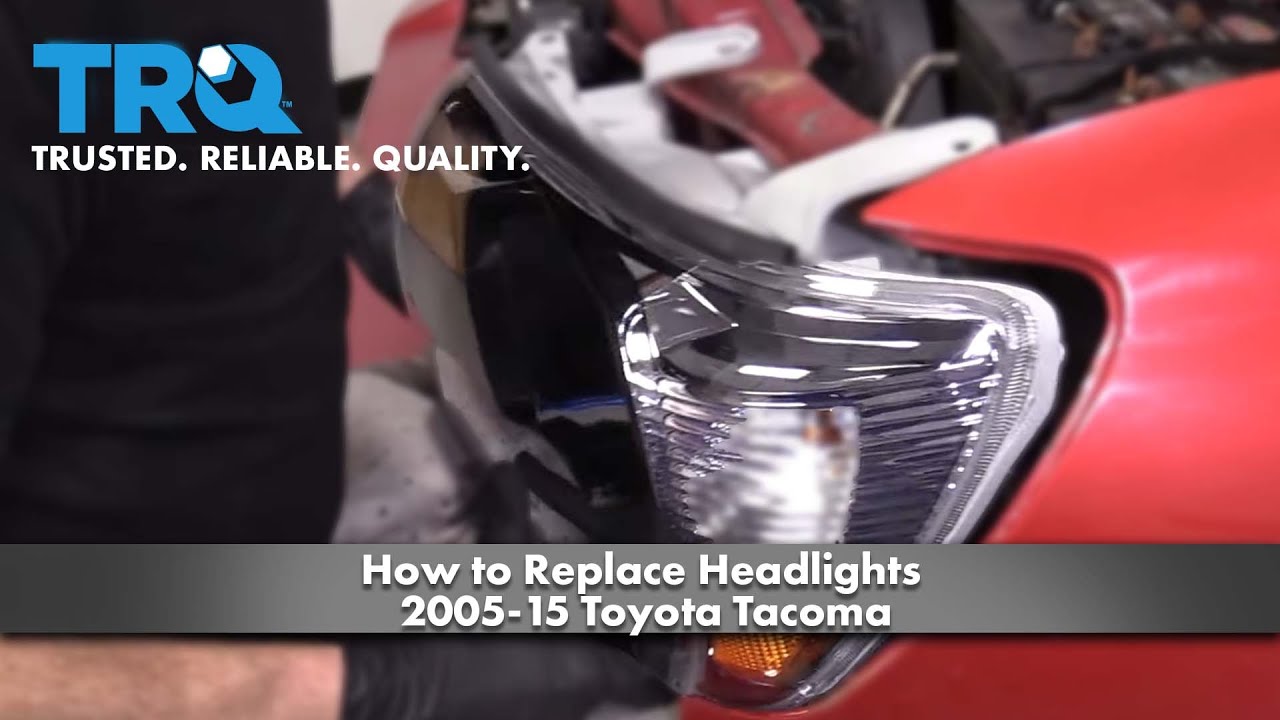 How To Replace Headlights 2005 15 Toyota Tacoma 1a Auto