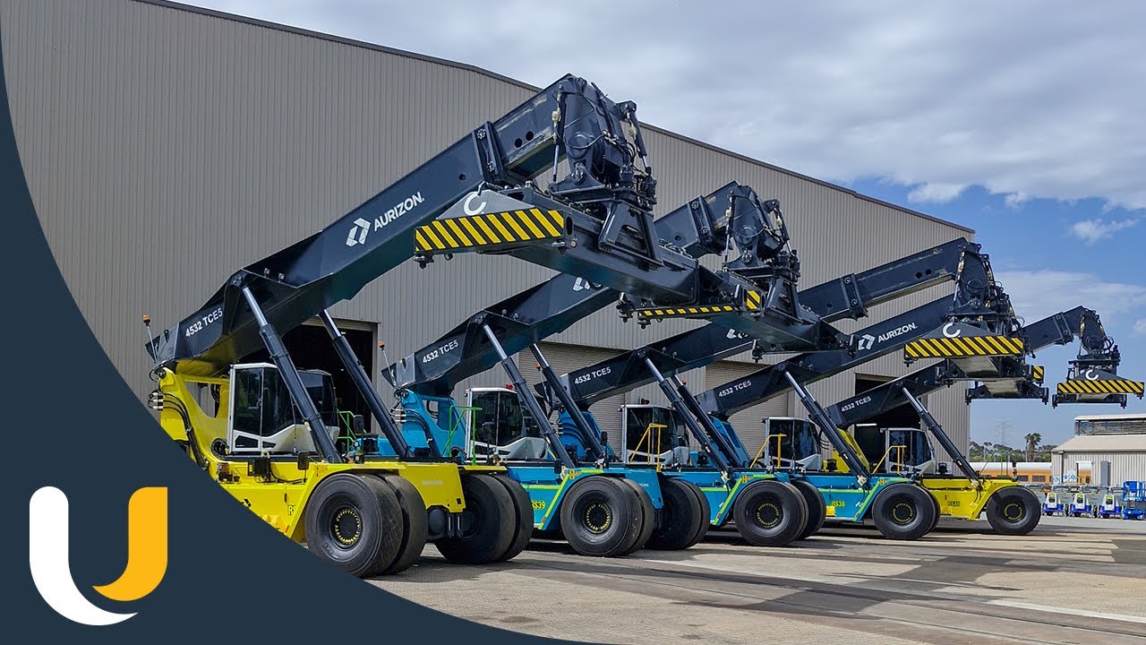 Konecranes Reach Stacker Assembly Timelapse Aurizon Sa United