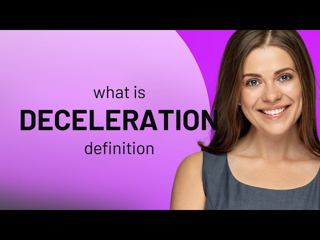 Deceleration Definition Ctg Algorythms New 2023