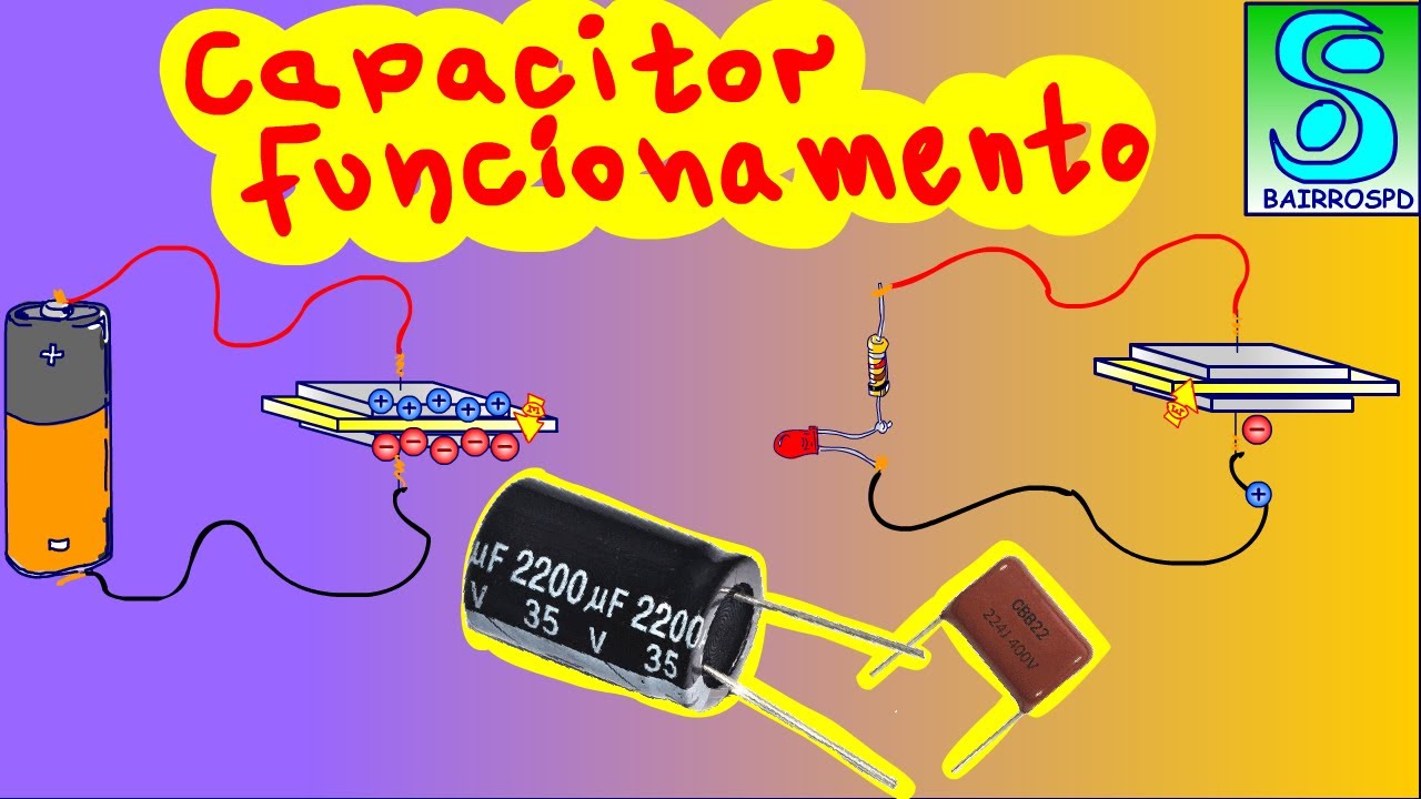 Capacitor Funcionamento Youtube
