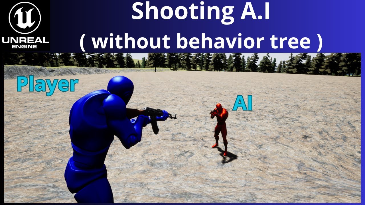 Unreal Engine Tutorial Shooting Ai Detection Aiming Chasing