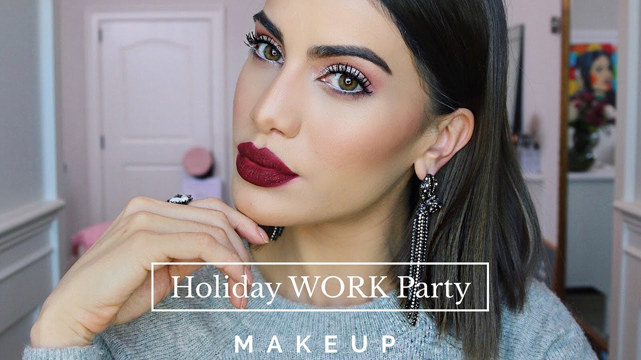 Holiday Work Party Makeup Youtube