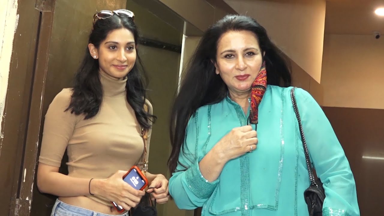 Poonam Dhillon With Daughter Paloma Thakeria Attend Screening Of Film