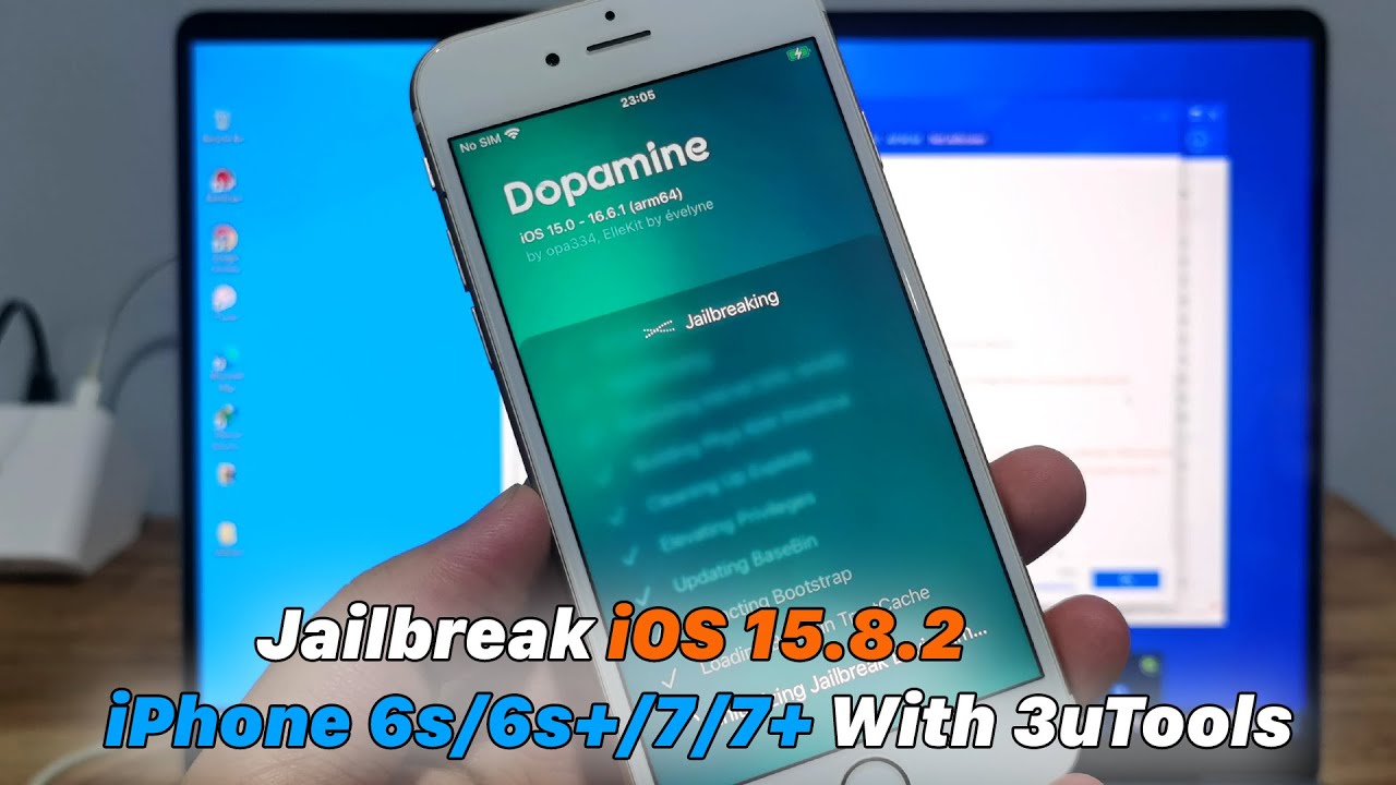 How To Jailbreak Ios 15 8 2 Iphone 6s 6s 7 7 With 3utools Dopamine