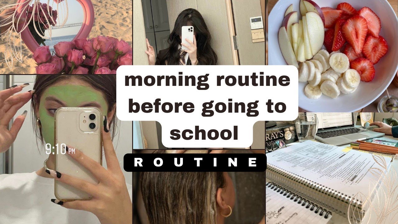 Insanely Productive High School Morning Routine Youtube