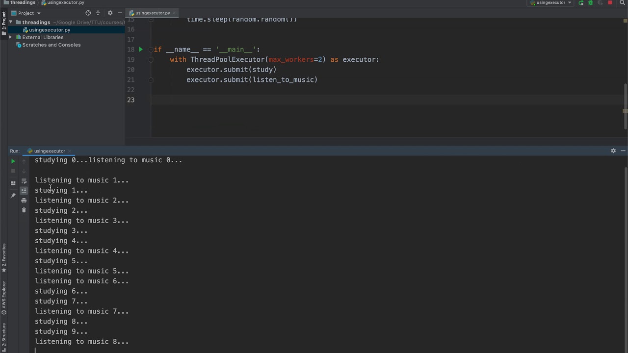 Python Threadpoolexecutor Tutorial Youtube
