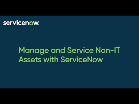 Servicenow Federal Forum 2023 Manage And Service Non It Assets With