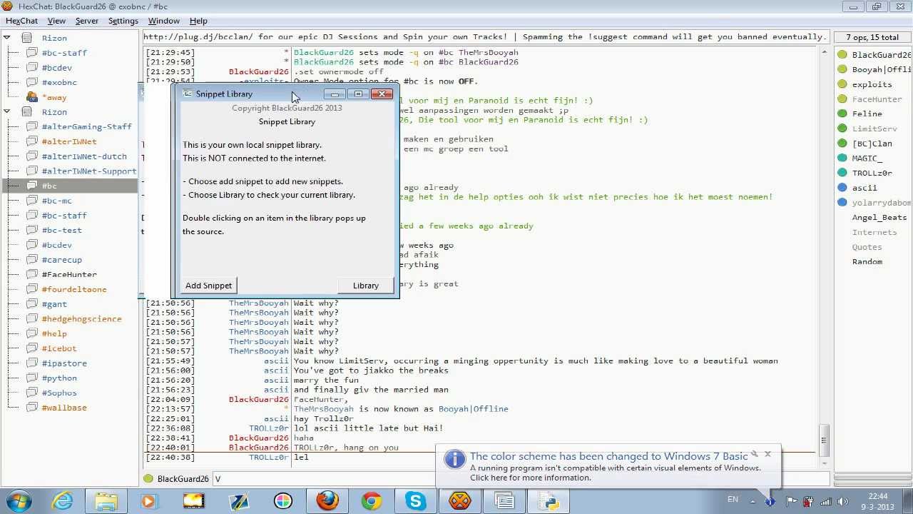 Python Snippet Library Youtube