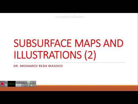 Subsurface Maps And Illustrations 2 Youtube