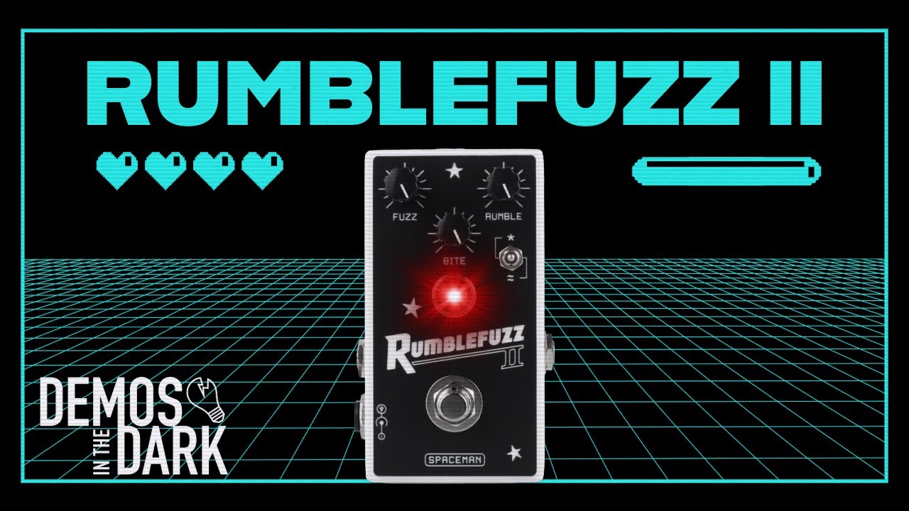 Spaceman Rumblefuzz Ii Fuzz Pedal Demo Youtube