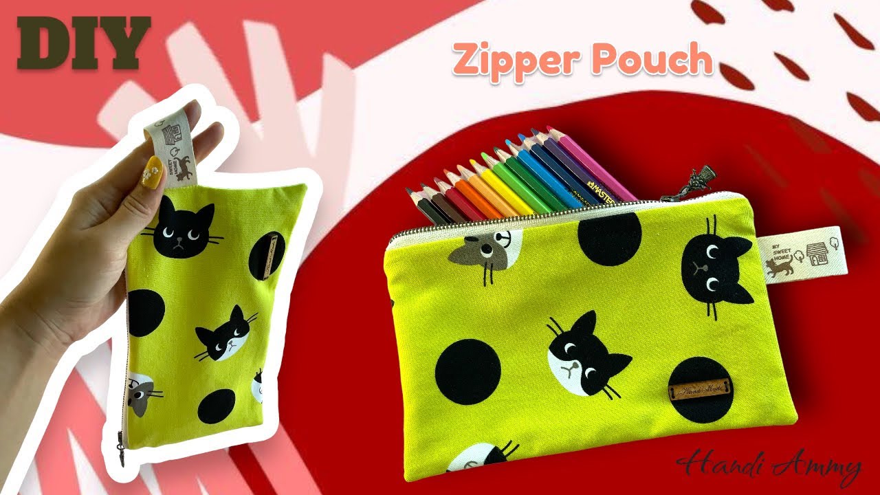 How To Sew A Lined Zipper Pouch At Timothy Clifton Blog