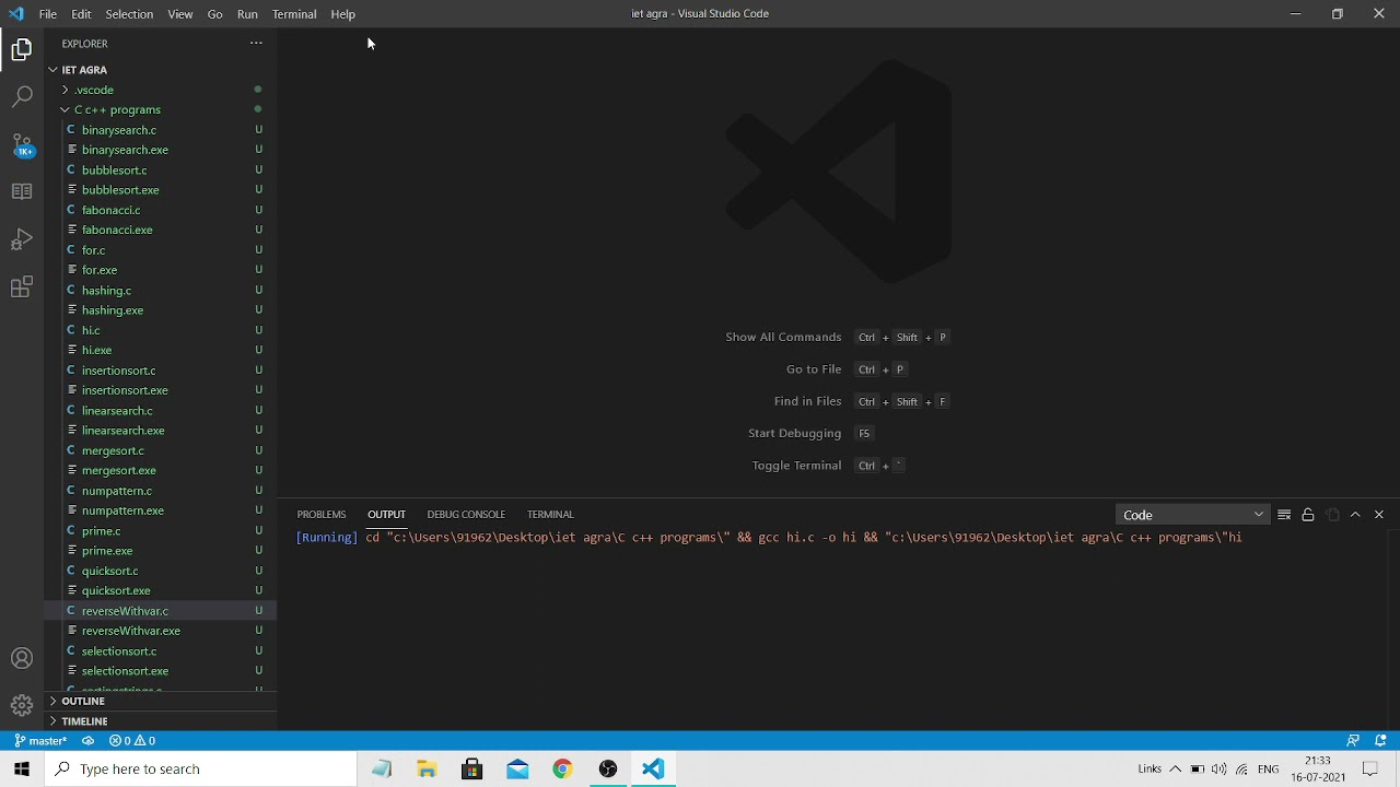 Vs Code Code Already Running Problem Code Runner Not Working