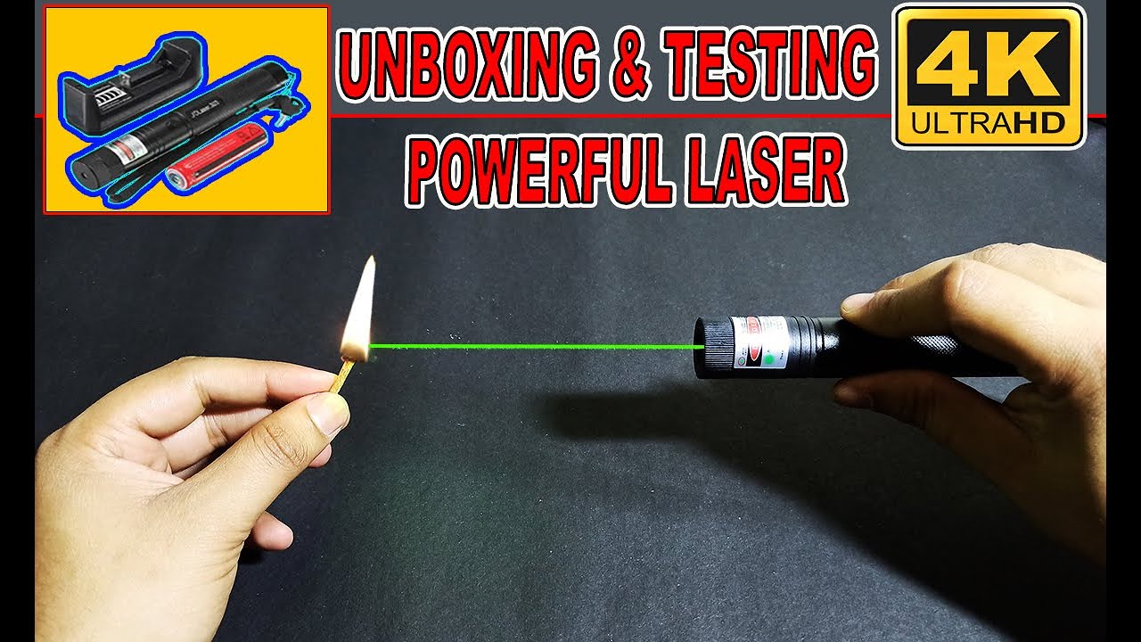 Unboxing Testing Cheap And Powerful Green Laser Pointer Youtube