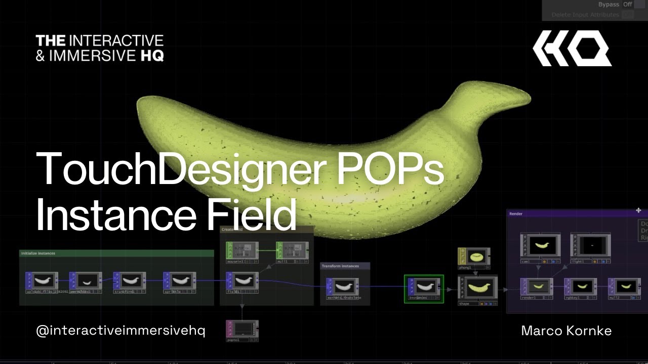 Touchdesigner Pops Instance Field Touchdesigner Tutorial 202 Youtube