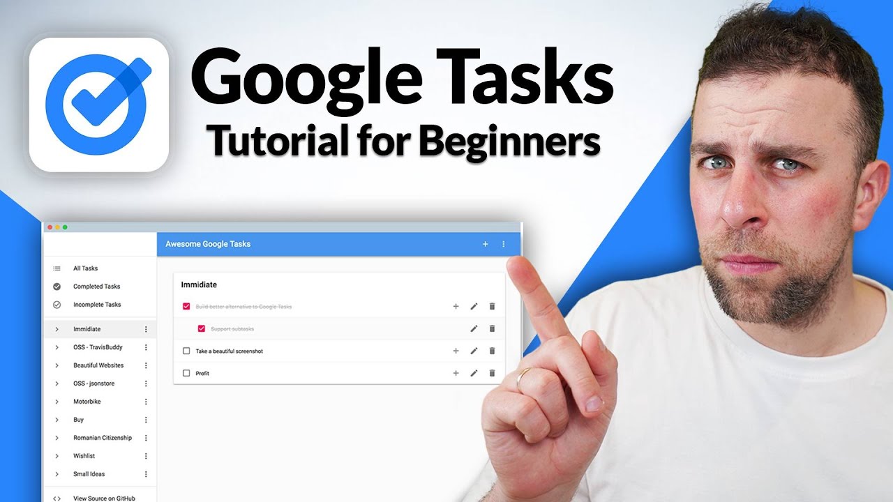 Google Tasks Unlocked For Beginners Youtube