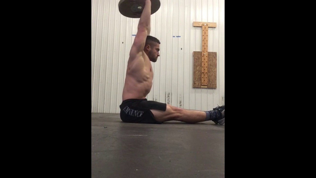 L Sit Plate Overhead Hold Handstand Drill Progression Youtube
