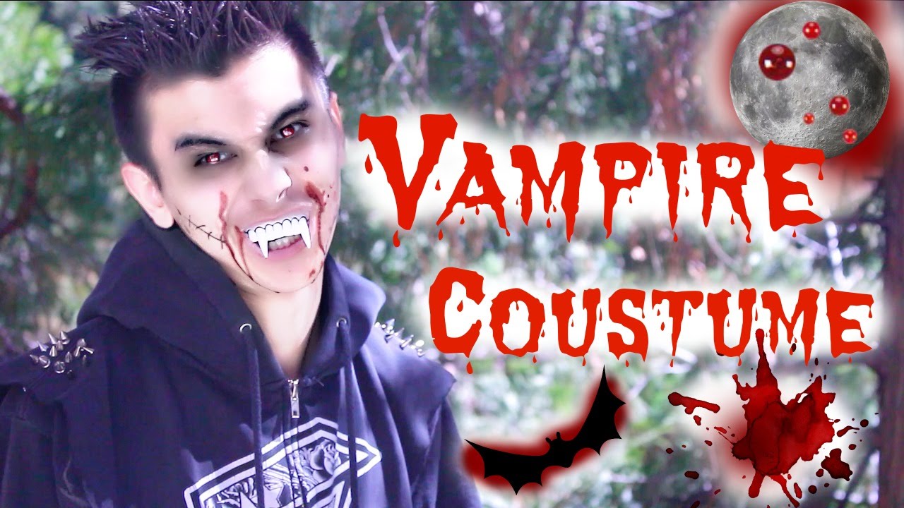 Diy Last Minute Vampire Costumes Youtube