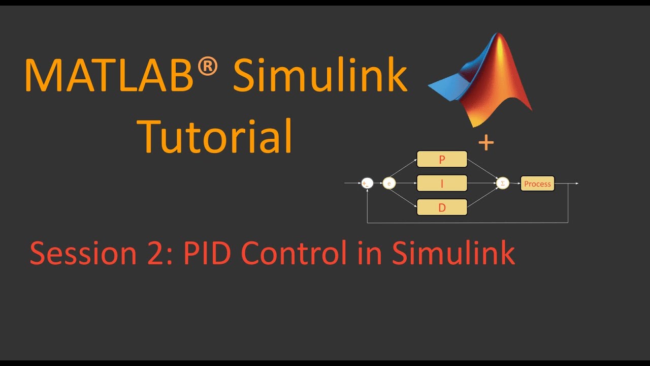 Session 2 Pid Control In Simulink Youtube