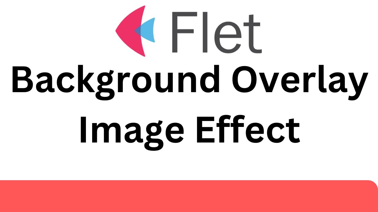 Flet Tutorial Background Image Overlay Effect Youtube