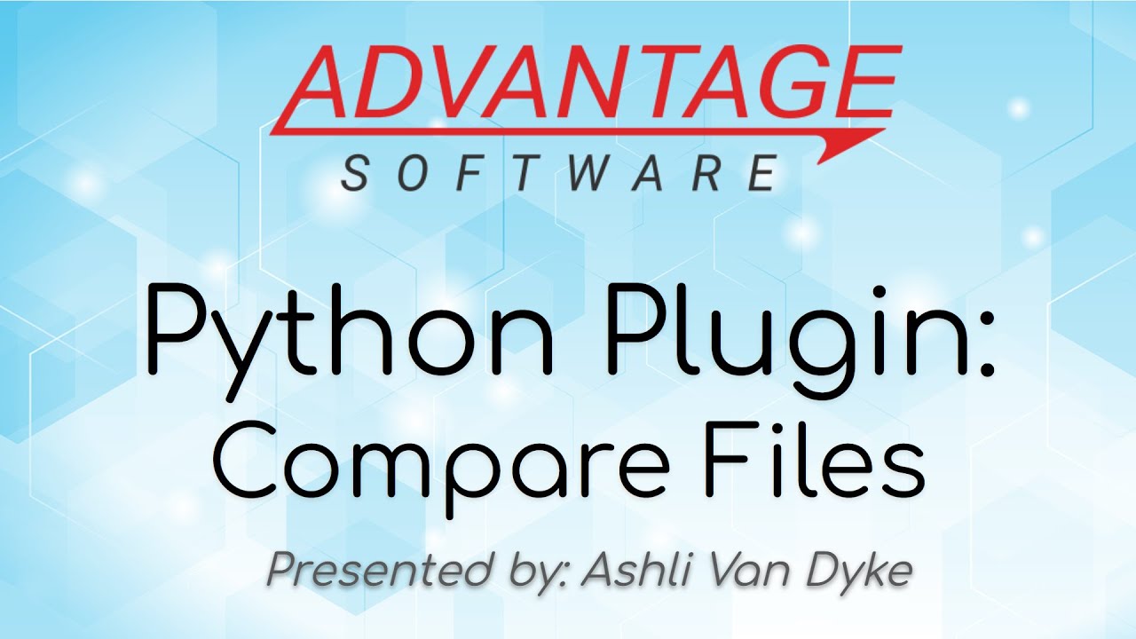 Python Plugin Compare Files Youtube
