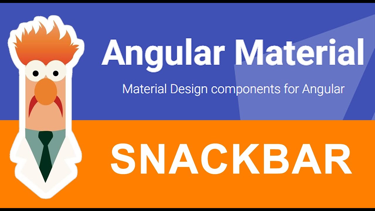 Angular Material Snackbar Youtube