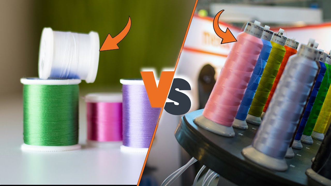 Rayon Vs Polyester Machine Embroidery Thread Exploring The Differences