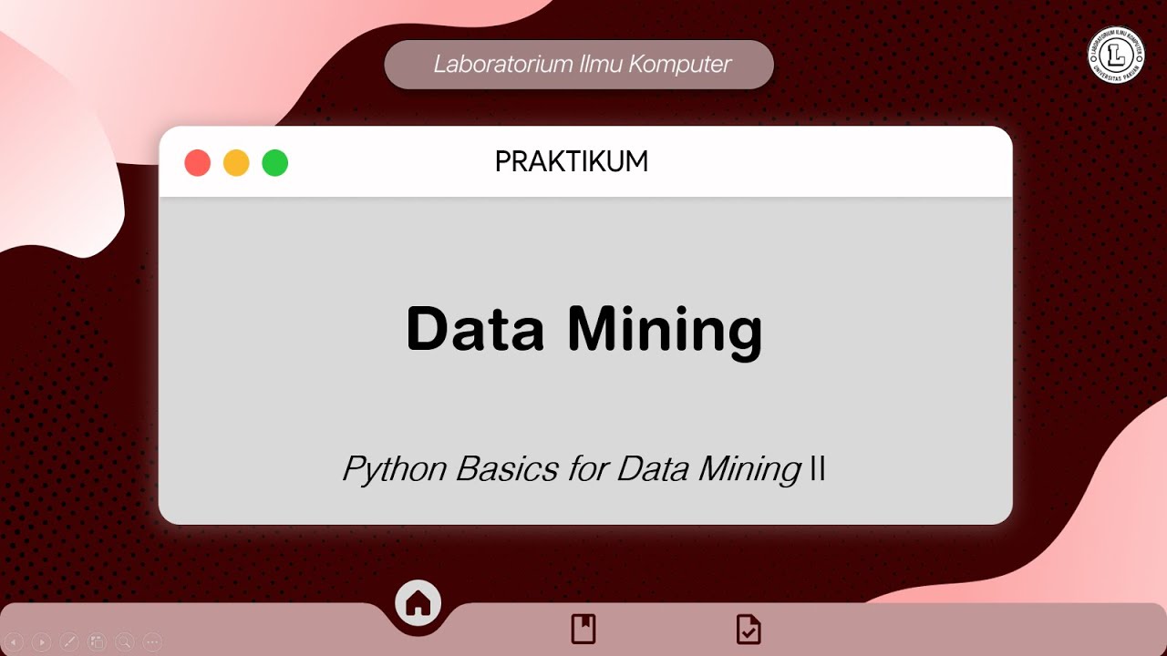5 Data Mining Python Basics For Data Mining Ii Youtube