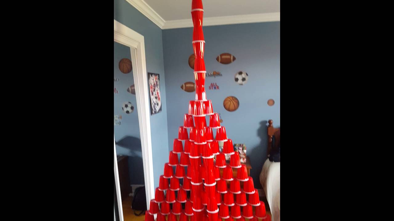 Tallest Cup Tower Youtube