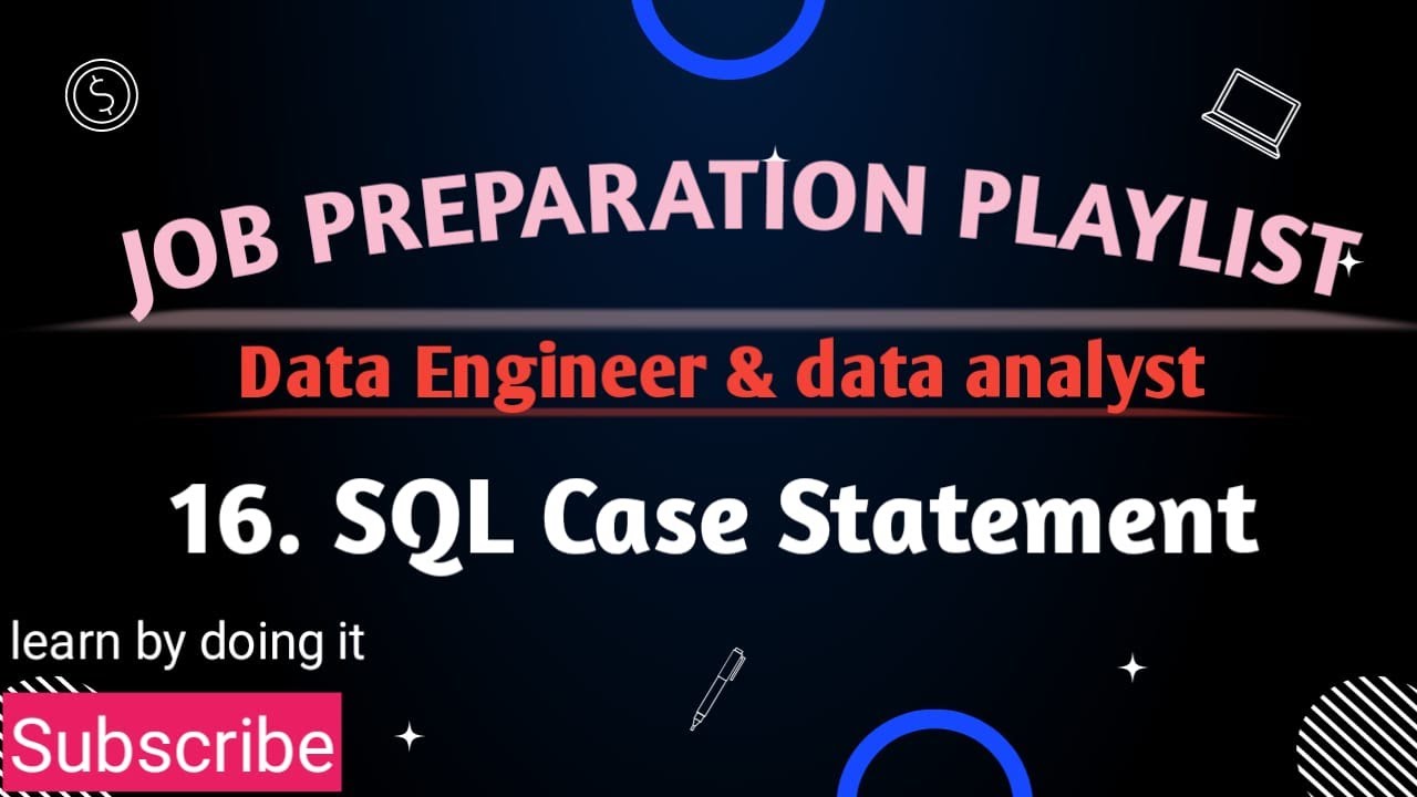 16 Case Statement Sql Server Sql Sql Tutorial Youtube
