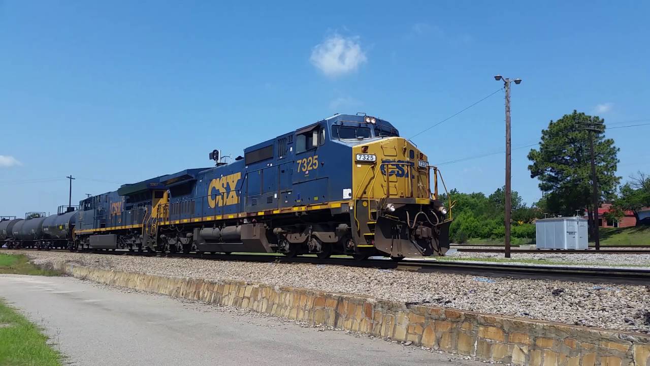 Q477 11 W Csxt 7325 Ex Conrail Great Sounding Leslie And Horn