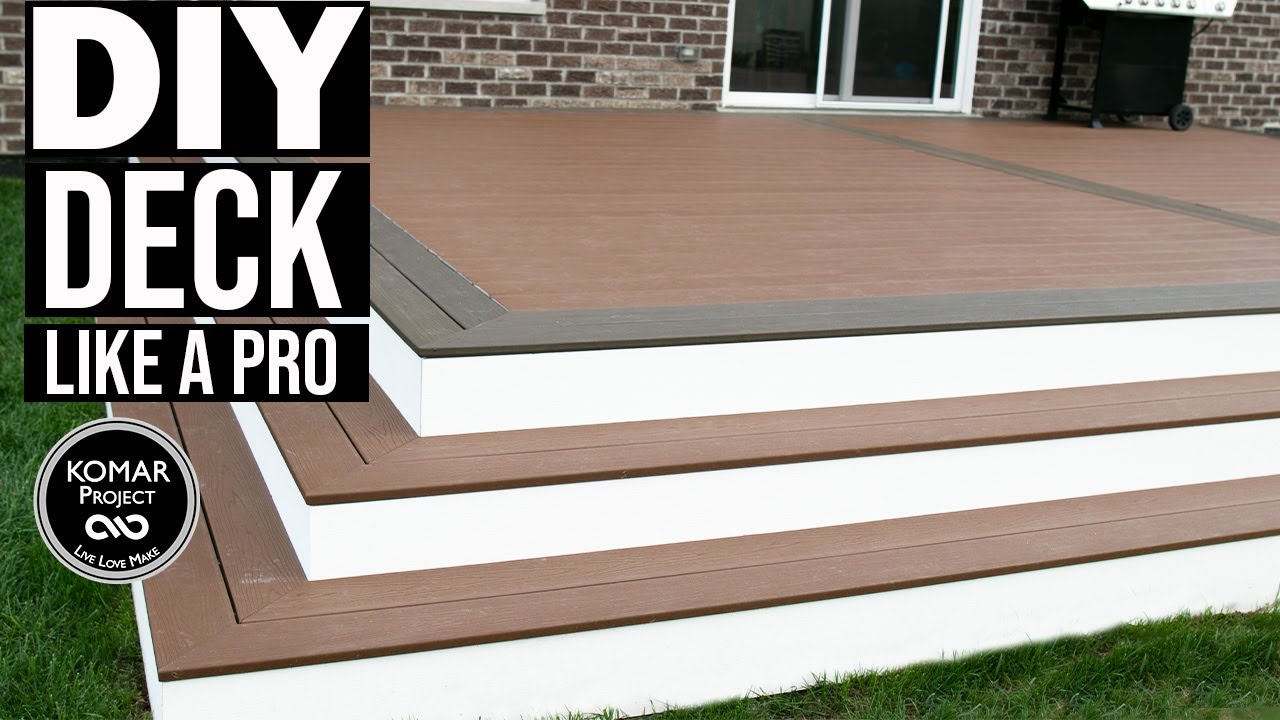 How To Build A Deck Layout Framing And Composite Decking Guide