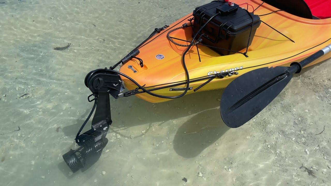 Electric Motor For Kayak Turn 249 Kayak From Walmart Into Electric