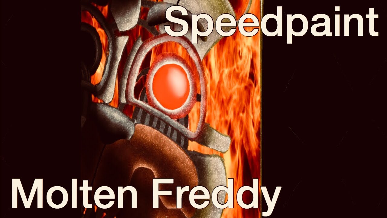 Old One B Big Happy Family Molten Freddy Speedpaint Fnaf 6 Youtube