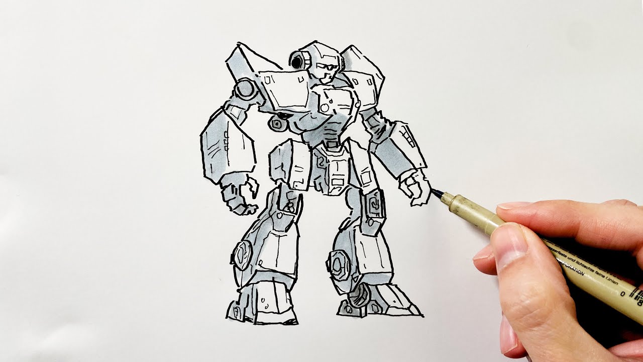 Robotsmecha Robots Mecha Drawings
