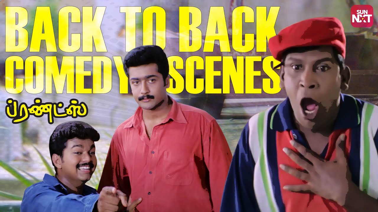 Friends Back To Back Comedy Scenes Thalapathy Vijay Suriya